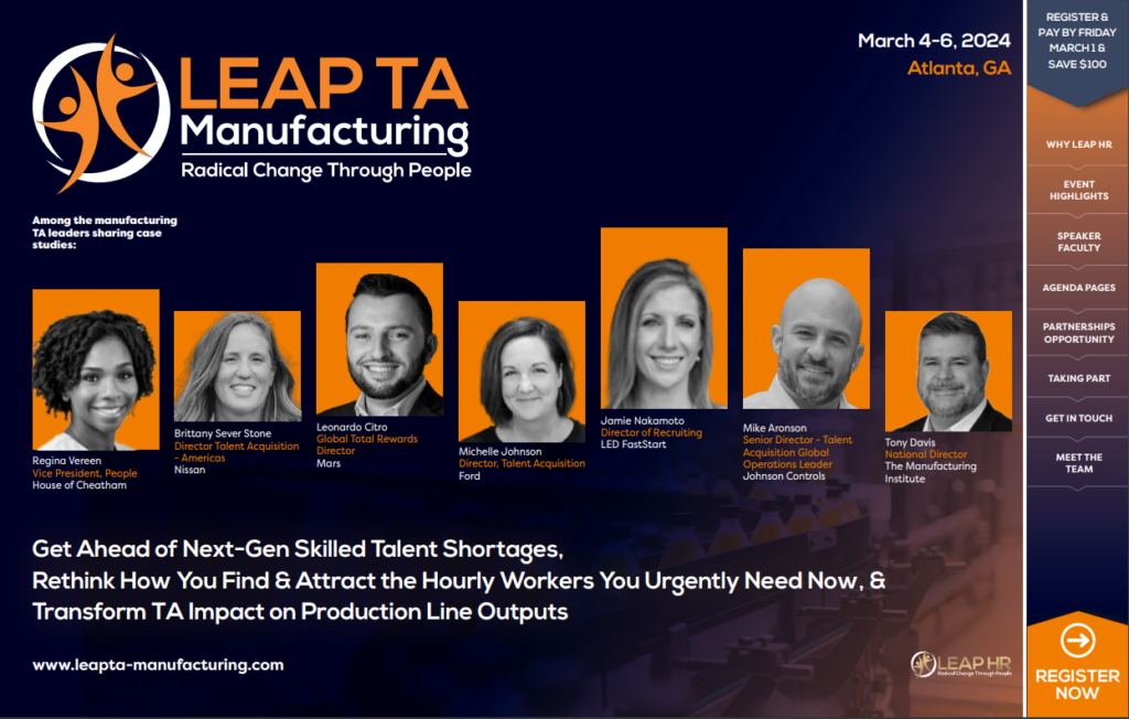 2025 Full Event Guide - LEAP TA: Manufacturing